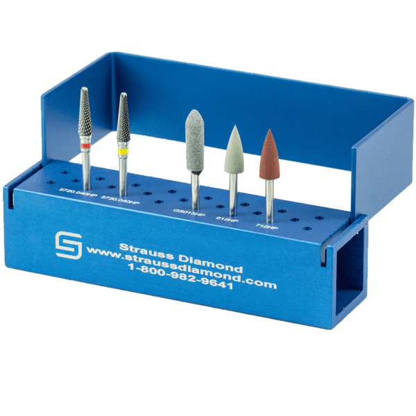 06881 Valplast System - Valplast Bur Block Kit - Strauss Diamond