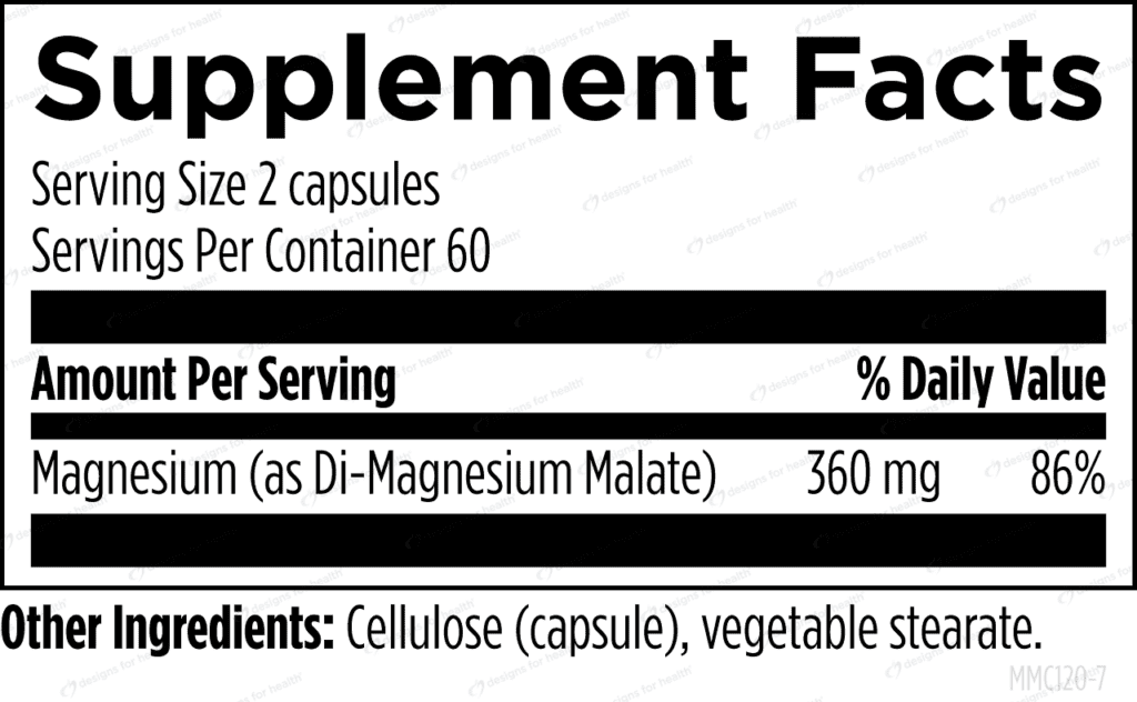 Magnesium Malate - Strauss Diamond